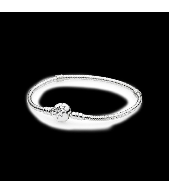 PULSERA PLATA CIRC CIE ESTRELLA - Royal Paola